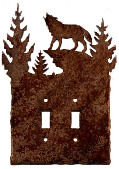 Wolf Quad Switch Plate