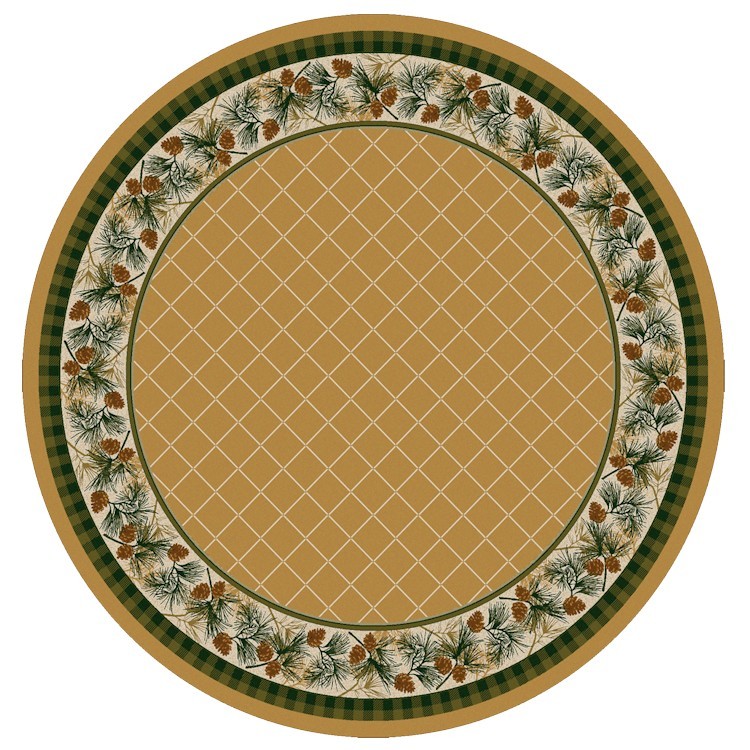 Evergreen in Maize Area Rugs