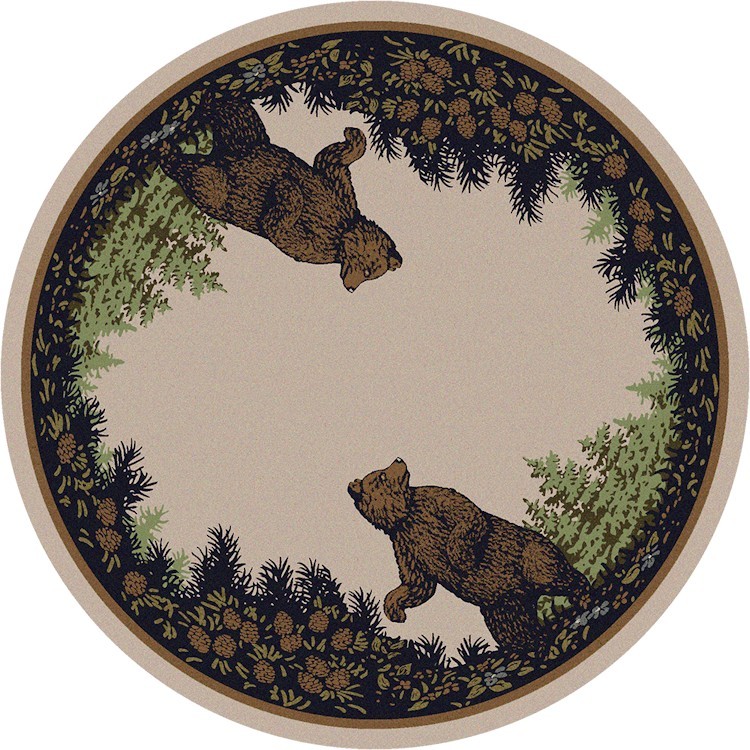 Bear Twins Area Rug Collection