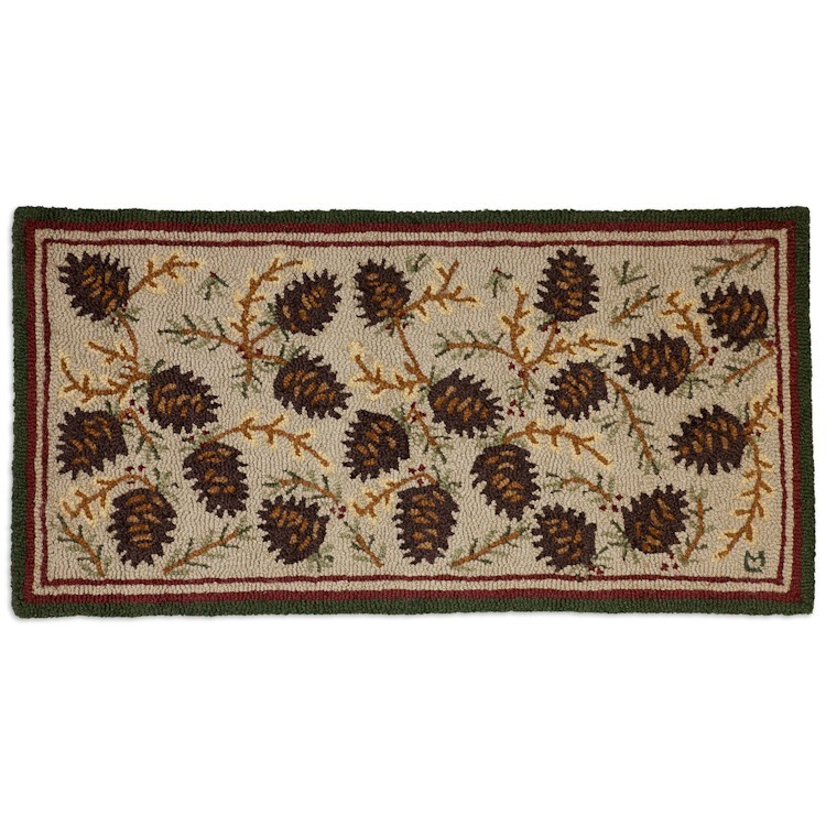 Northwoods Pinecone Rugs