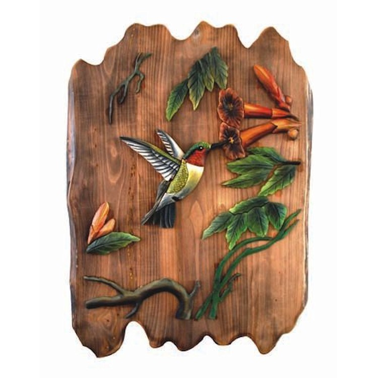 Humming Bird Wall Art 14 x 18