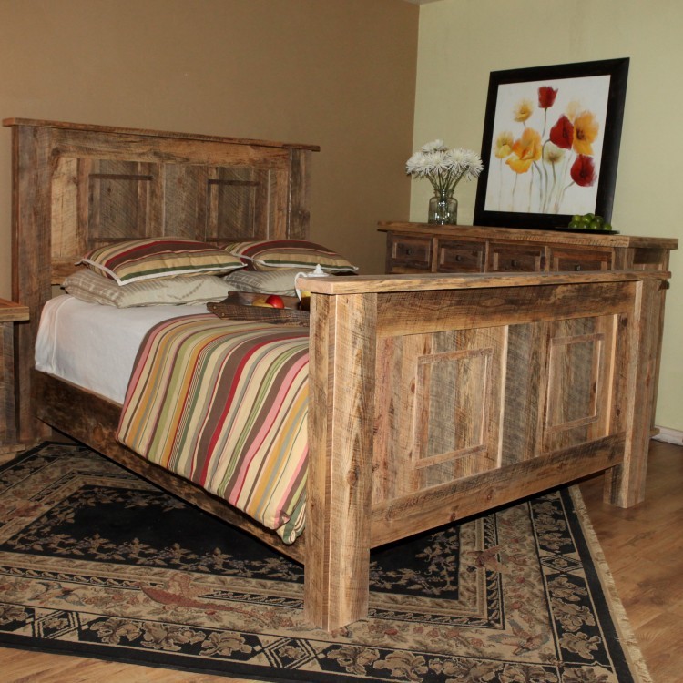Dreamcatcher Barnwood Bed