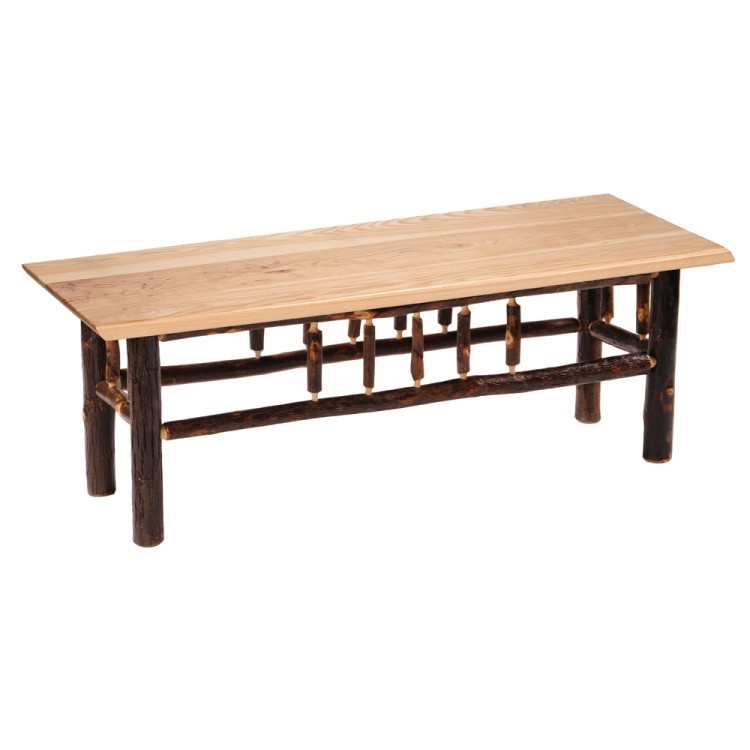 Hickory Bench-72 Inch