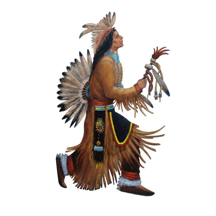 Rain Dancer Metal Wall Art