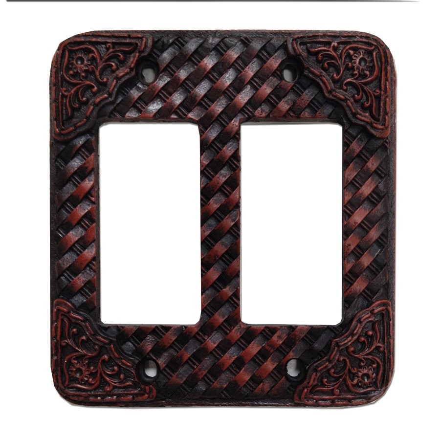 Woven Leather Switch Covers